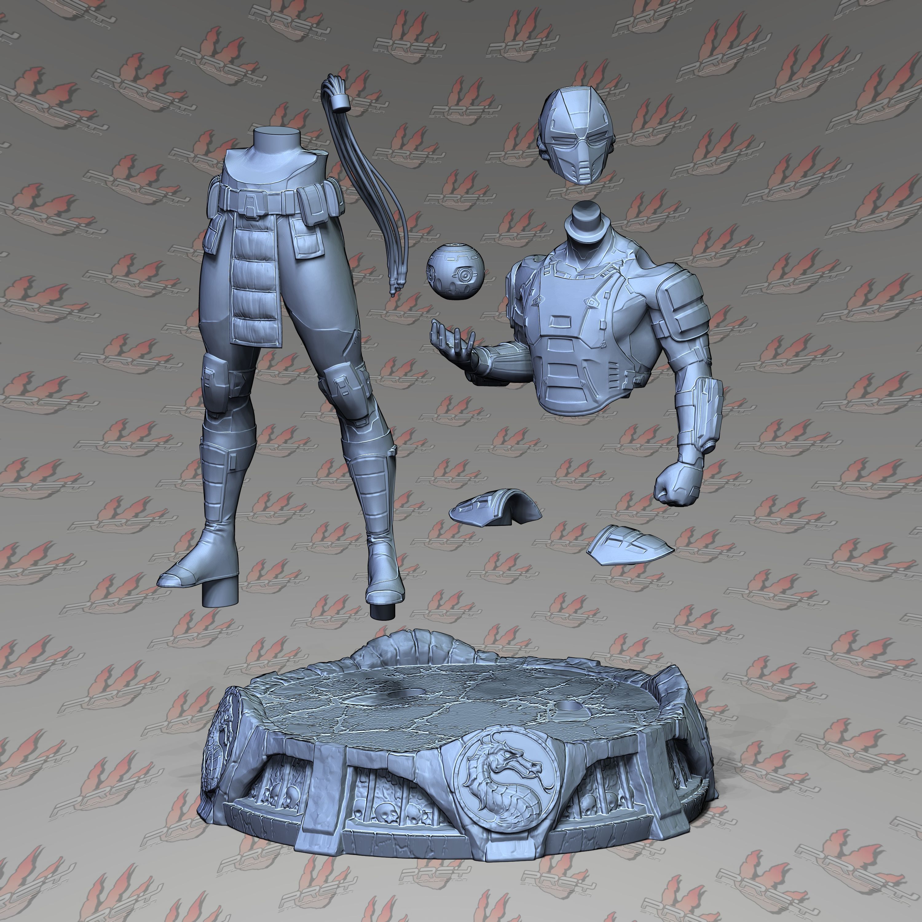 CYRAX | 3D models download | Creality Cloud