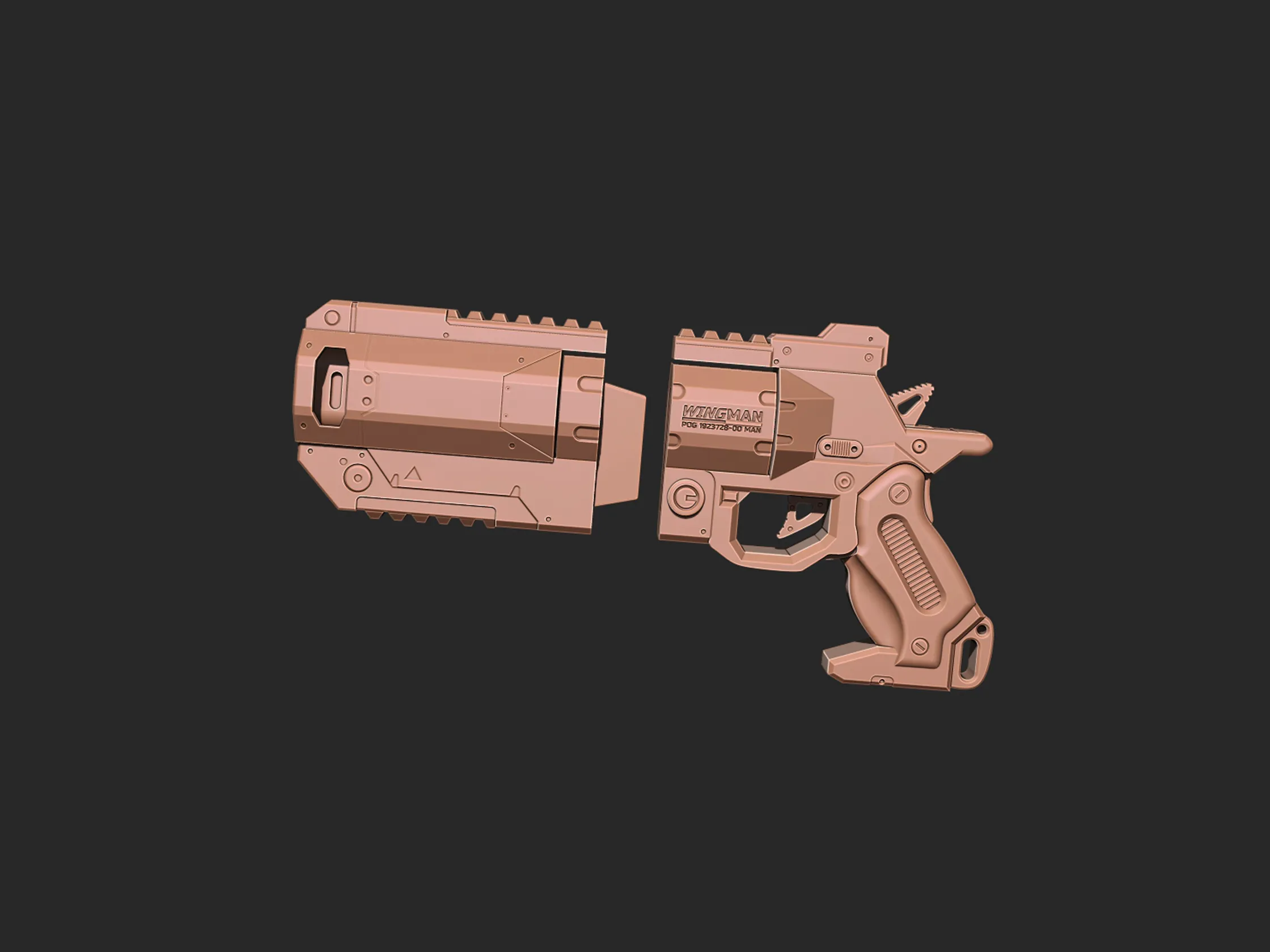 Miniatures STL Download - Apex legend wingman pistol 3d print modelby ...