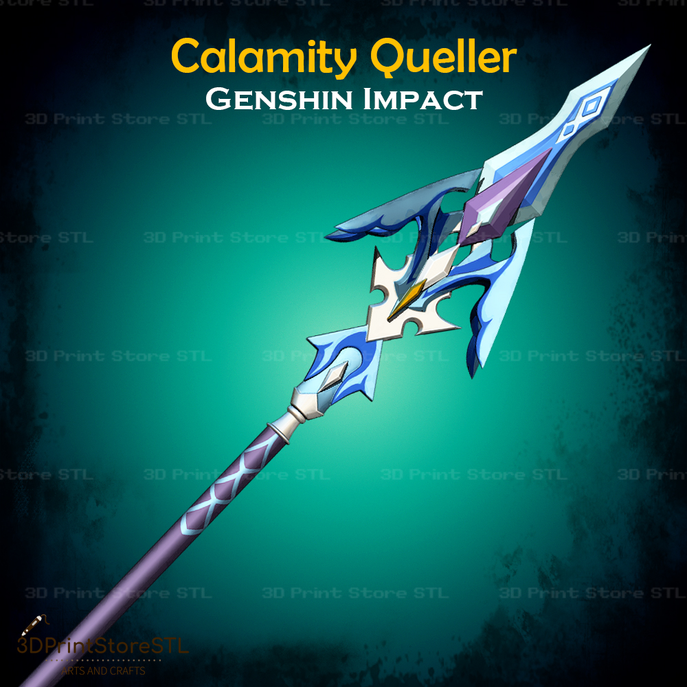 Calamity Queller Cosplay Genshin Impact - STL File | 3D models download ...