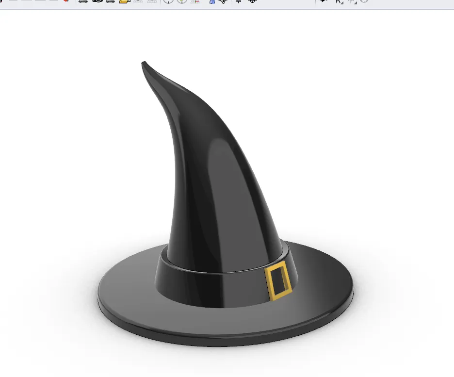 HALLOWEEN WITCH WIZARD HAT | 3D models download | Creality Cloud