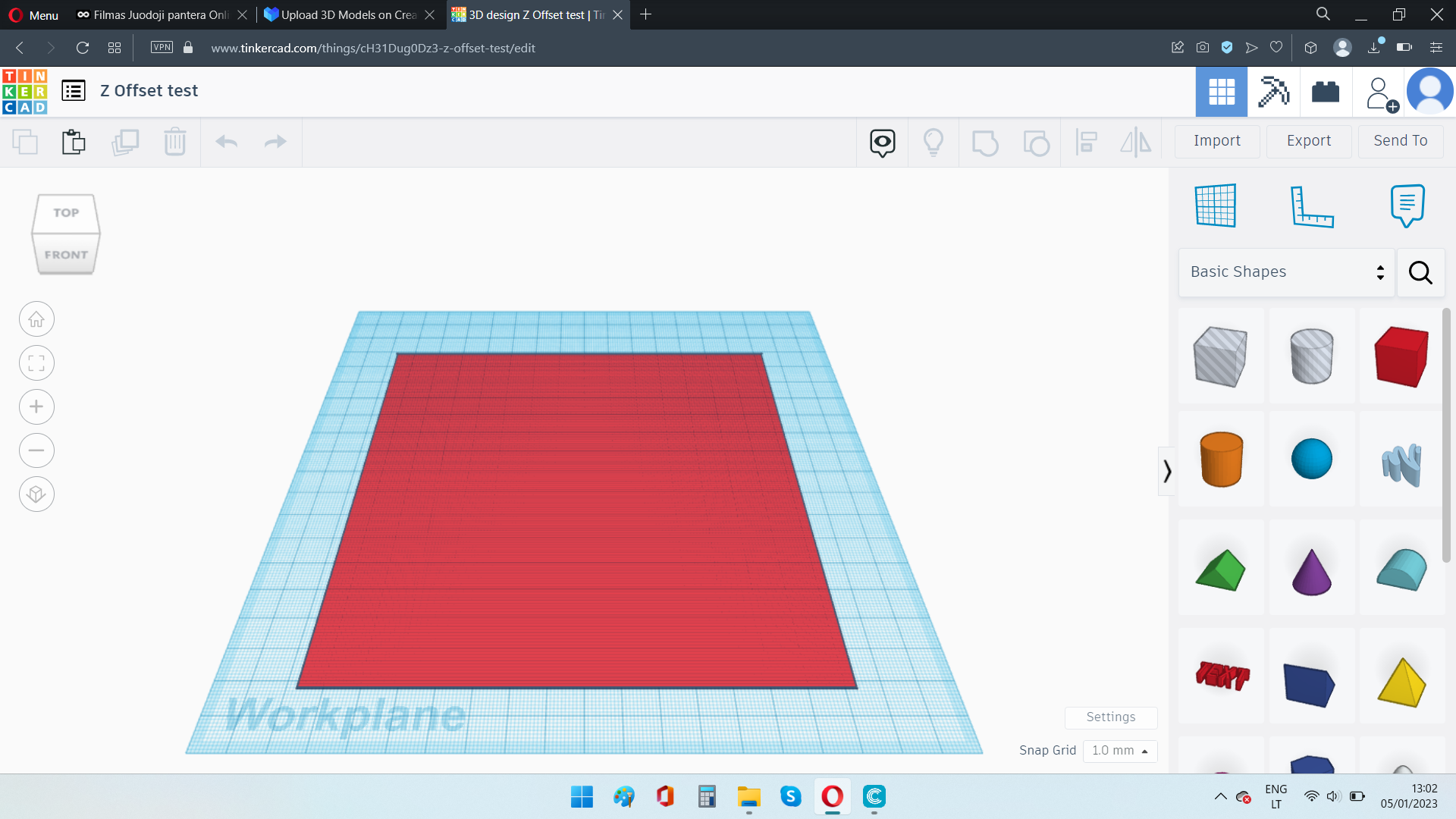 Z Offset test | 3D models download | Creality Cloud