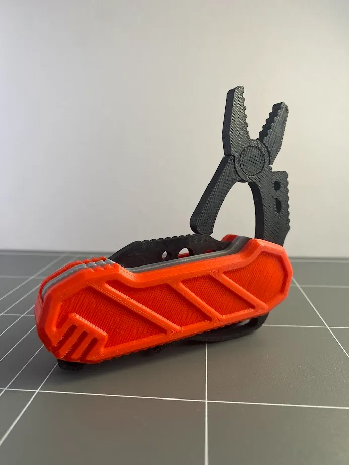 FOLDX Maker- Foldable Multi-Tool - Double/triple tool holder | 3D ...