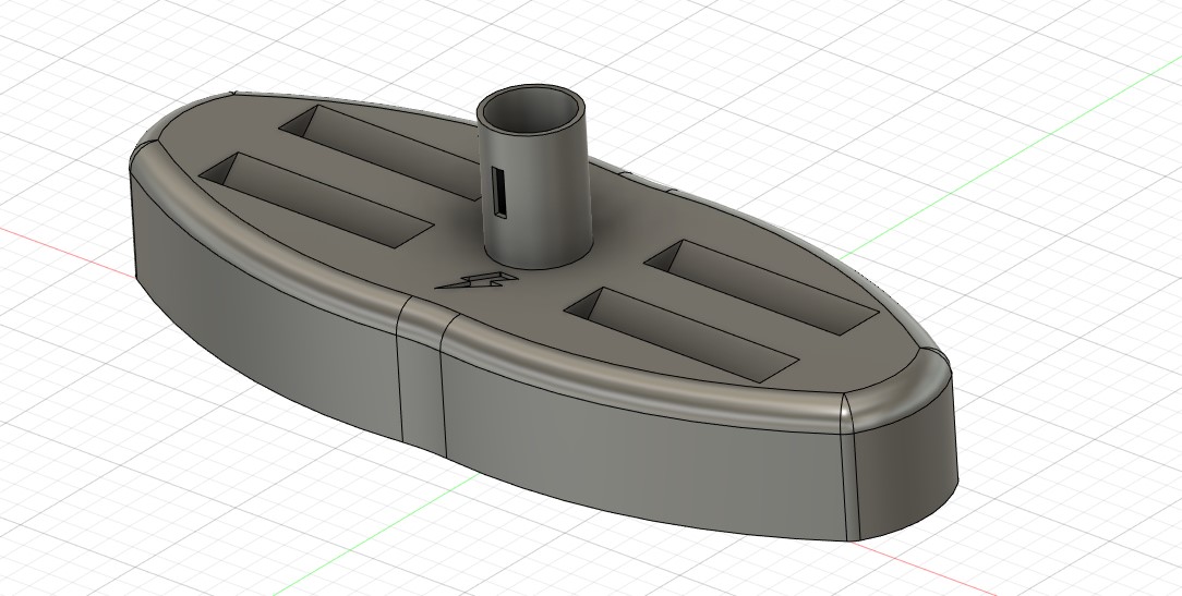 Electric screwdriver charging base with bit holder | 3D models download ...
