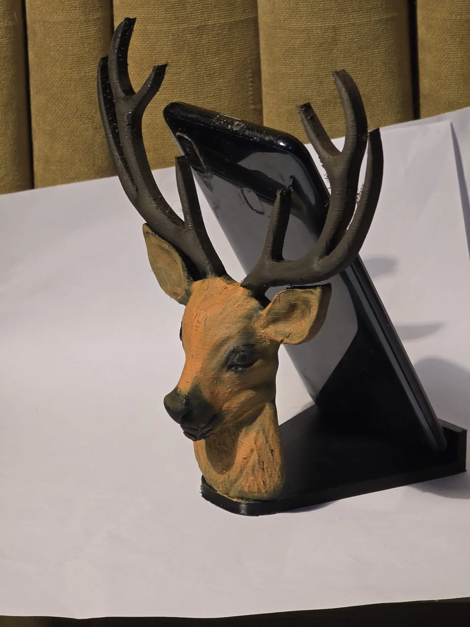 Tools & Spare Parts STL Download - Deer-Inspired 3D Printed Phone Stand ...