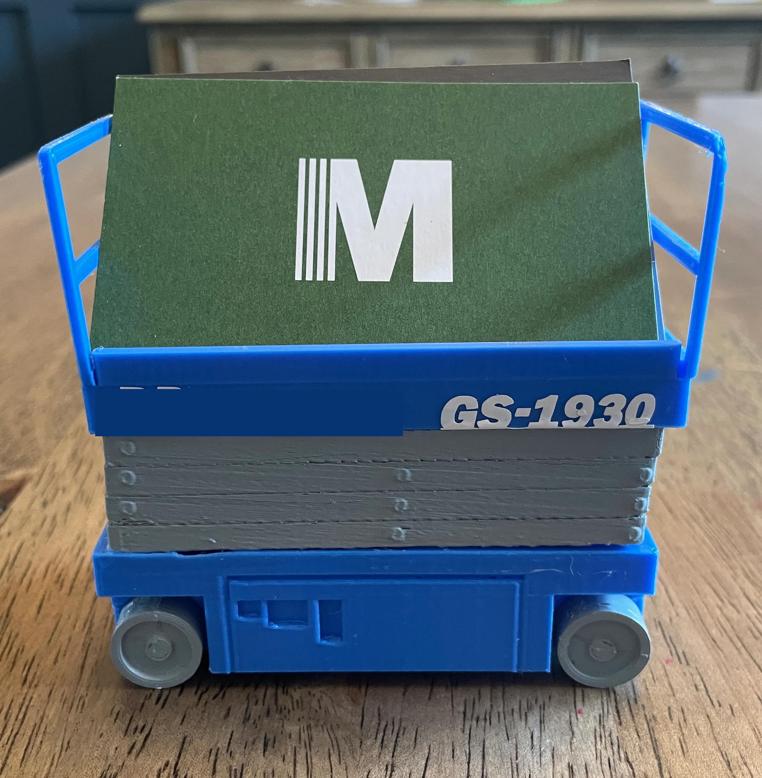 3D Printer Files | 3MF File | Scissor Lift Business Card Holder ...