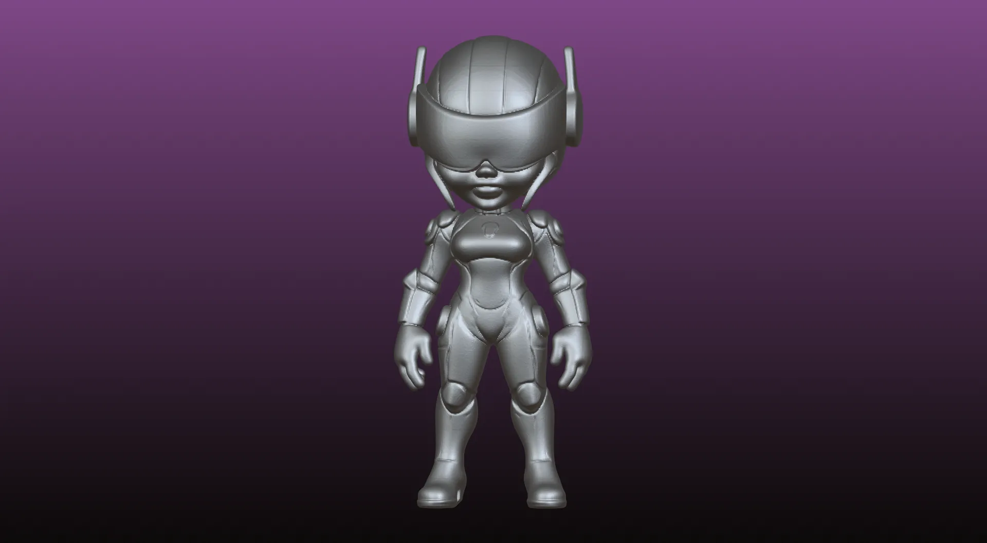 Miniature Games & Accessories STL Download - Cute Brute Gunnerby ...