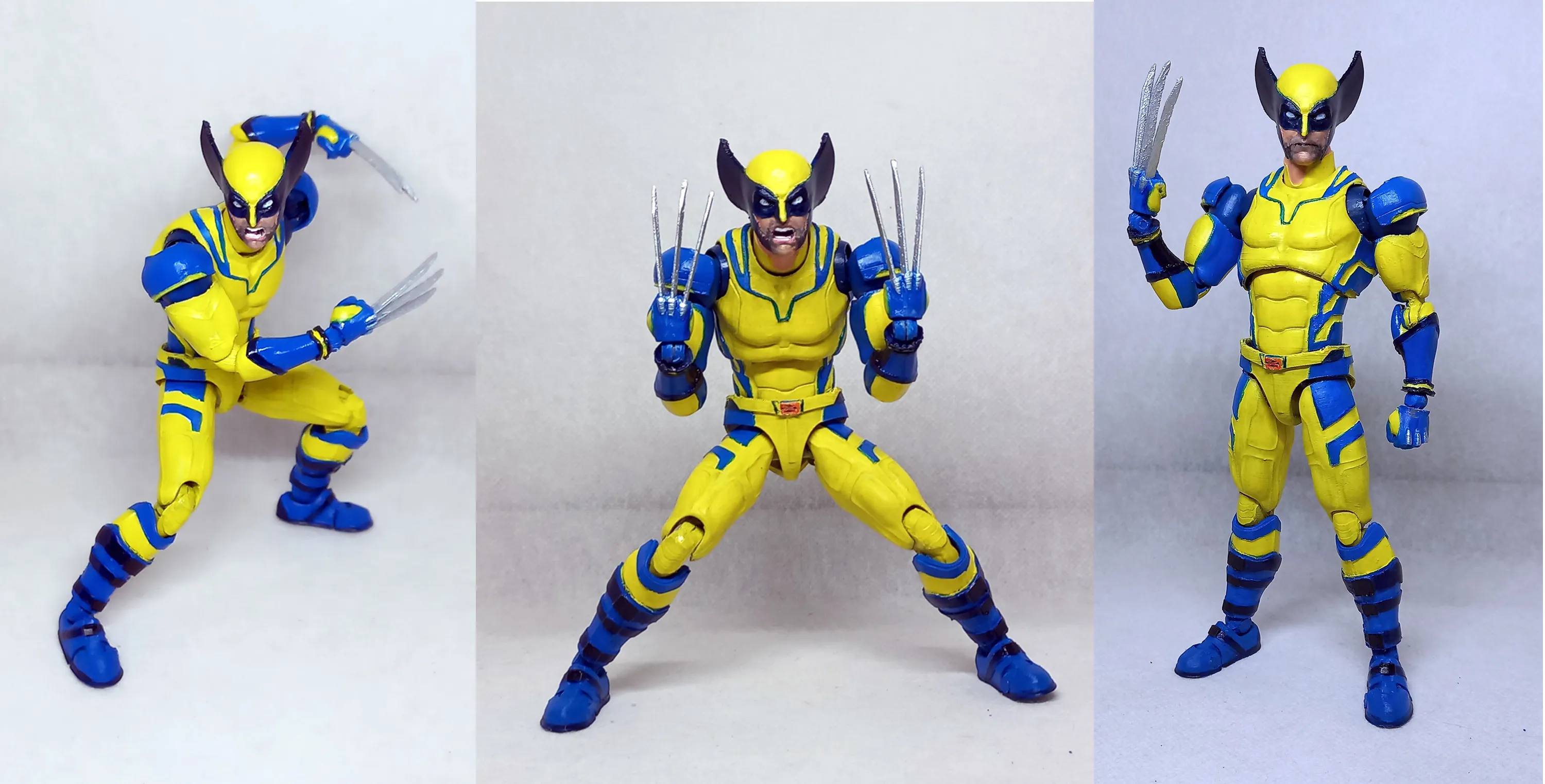 wolverine v02 1/12 articulated action figure | 3D models download ...