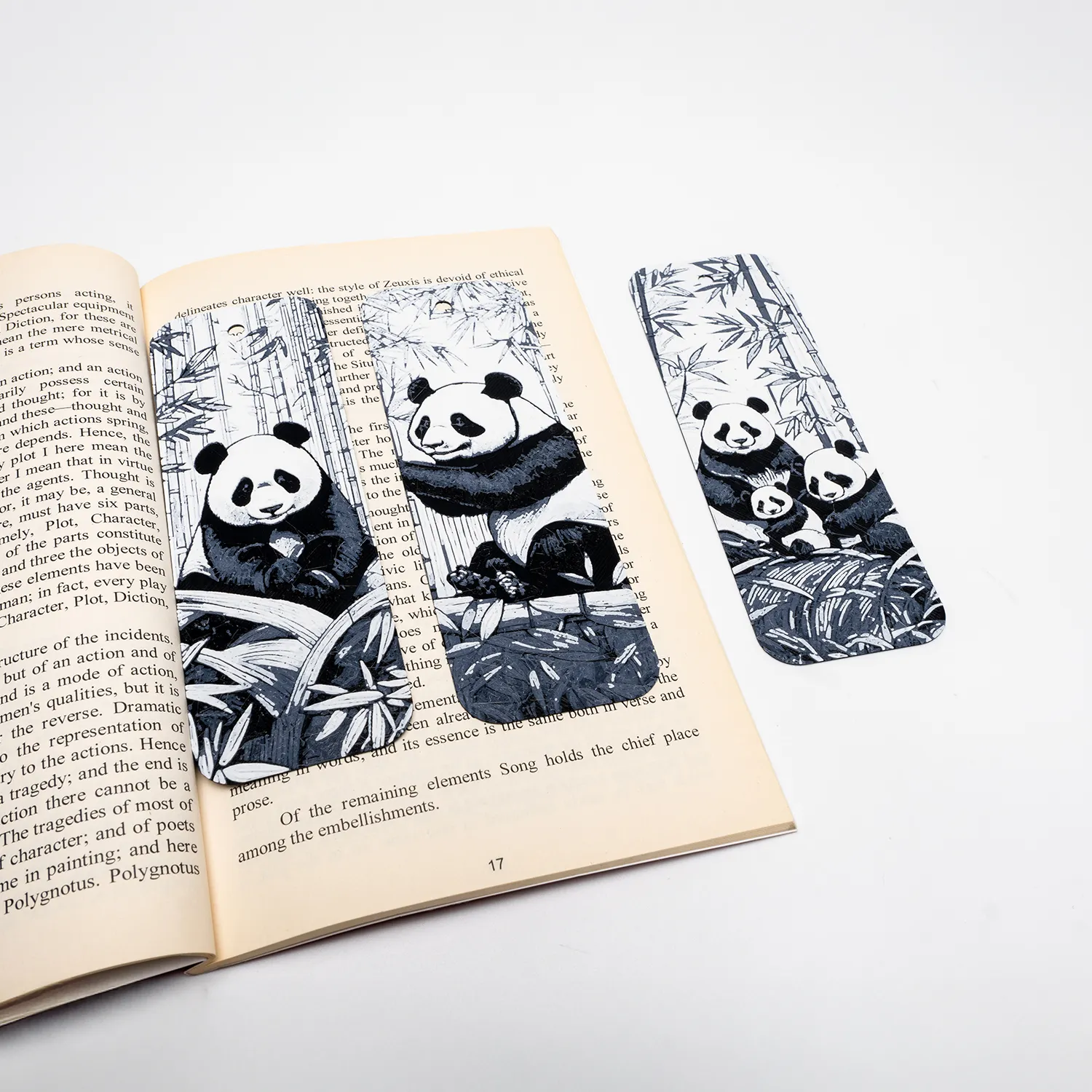 Giant Panda Bookmarks | Download de modelos 3D | Creality Cloud
