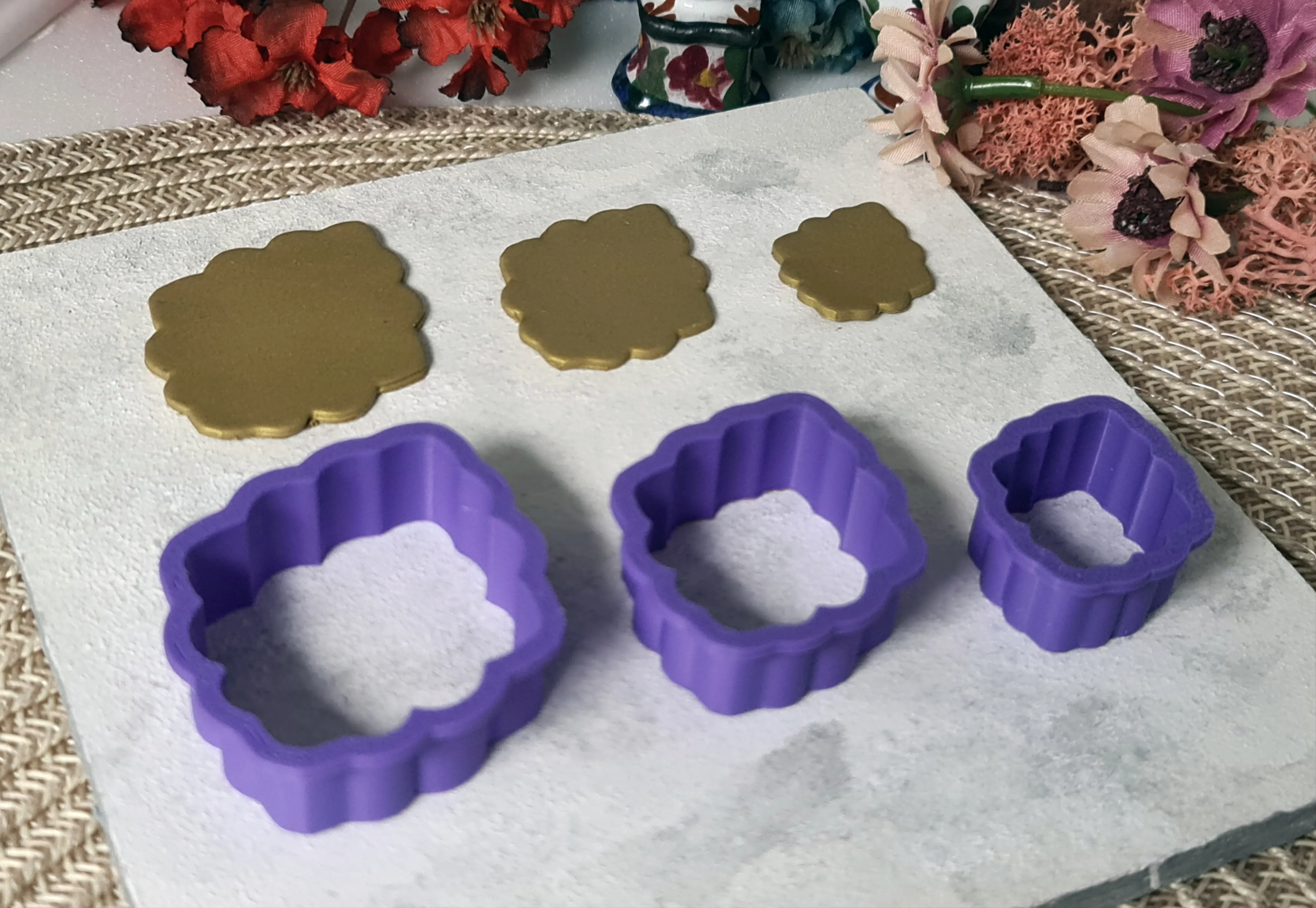 Ovoid earring or necklace cutter models for polymer clay | 3D models ...