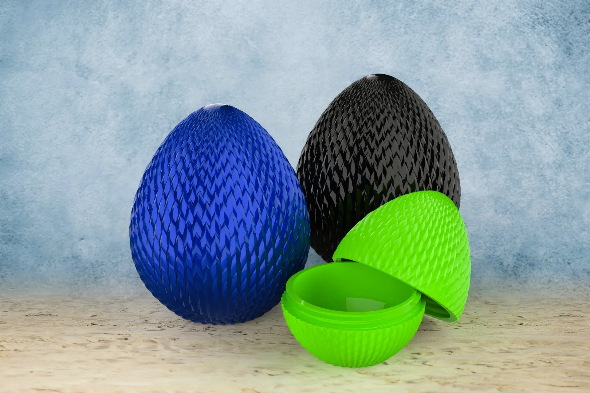 3D Printer Files | 3MF File | Beautiful Dragon Egg v3 | Creality Cloud