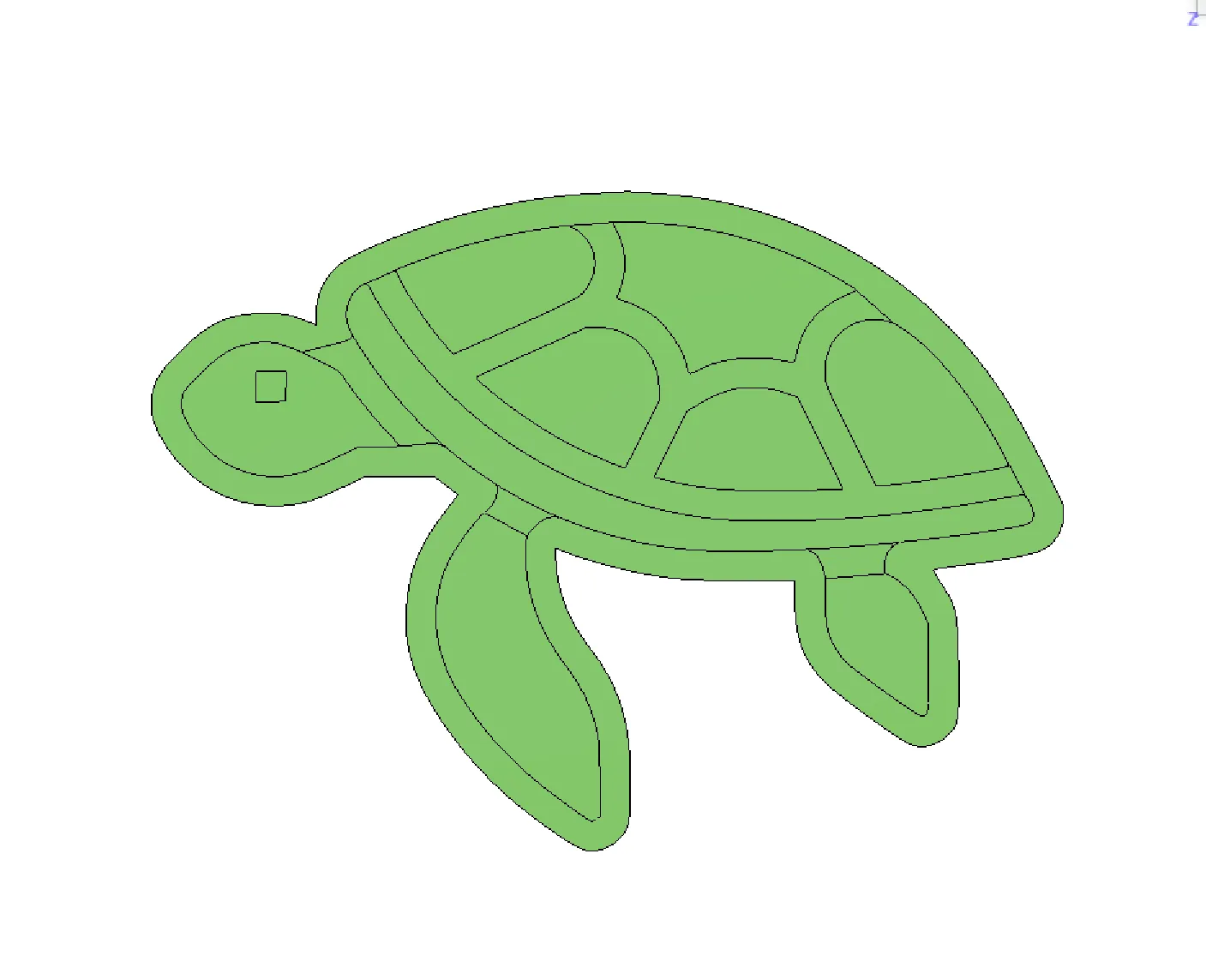 3D Printer Files | 3MF File | Turtle beach sand mold | Creality Cloud