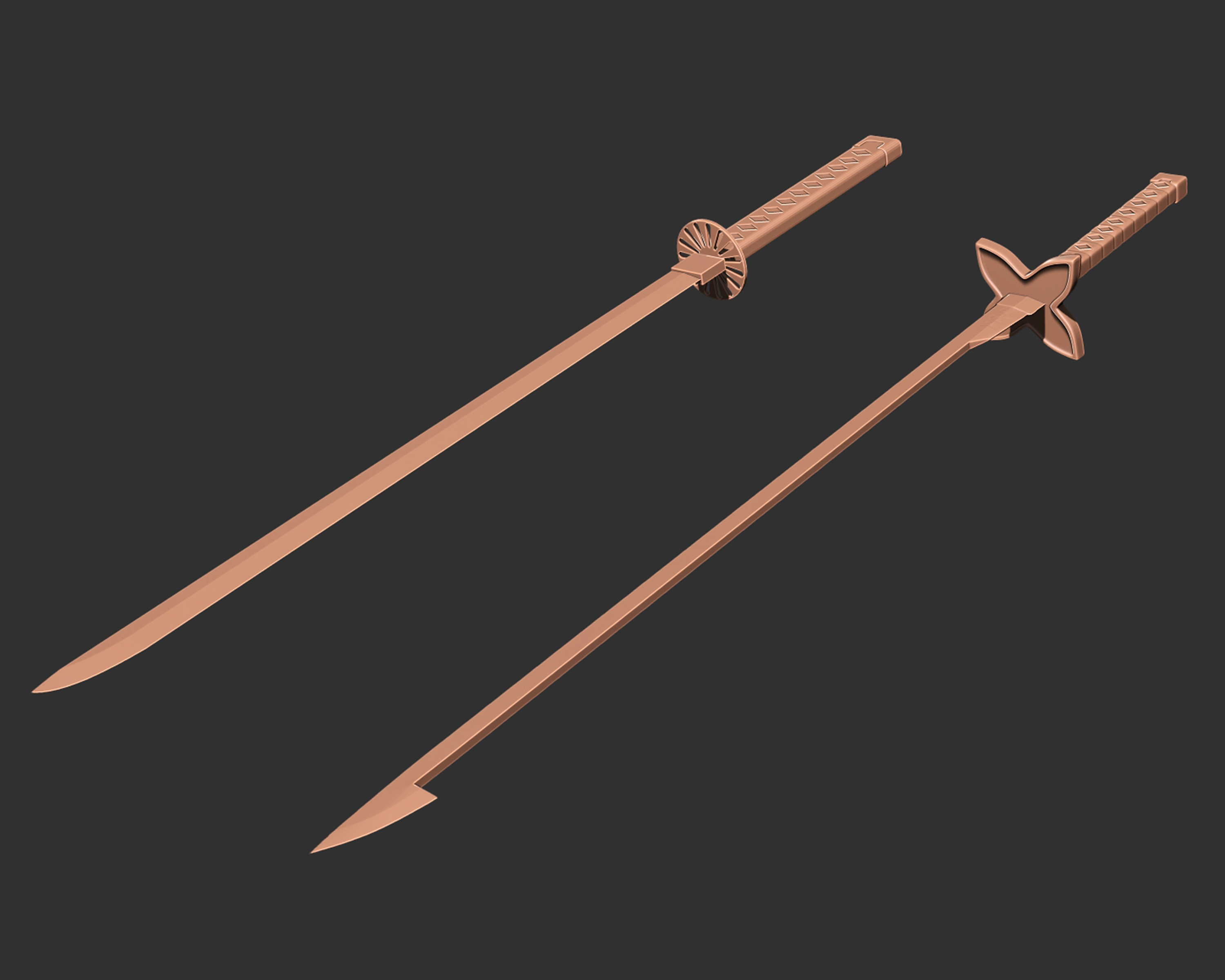 Demon slayer Katana 3d print model | 3D models download | Creality Cloud