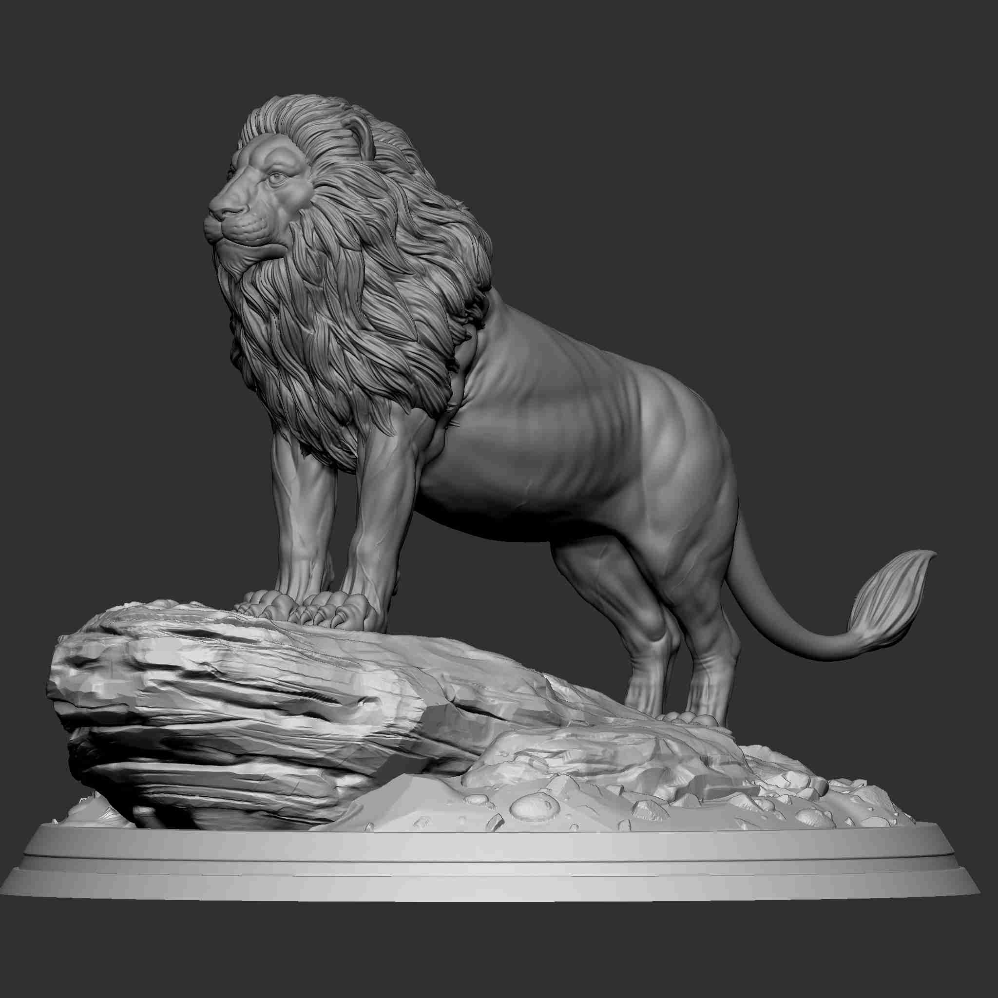 Lion | 3D models download | Creality Cloud