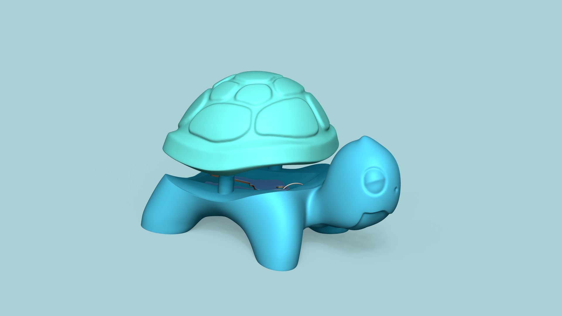 Garden Turtle Key Hide STL - Secret Yard Decor | 3D models download ...