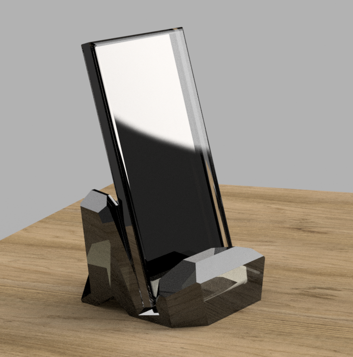 A phone stand that looks like a stone | 3D models download | Creality Cloud