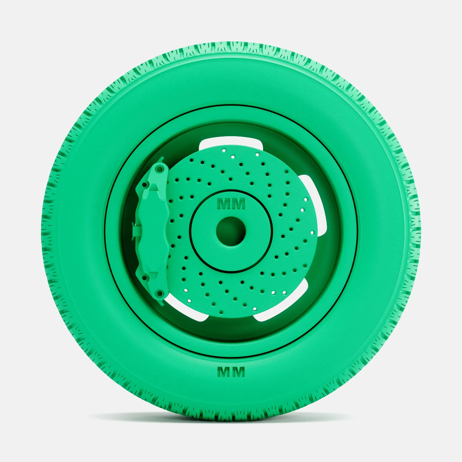 Vehicles & Machinery STL Download - 1/24 Scale, 15x5 US Indy Mag Wheel ...