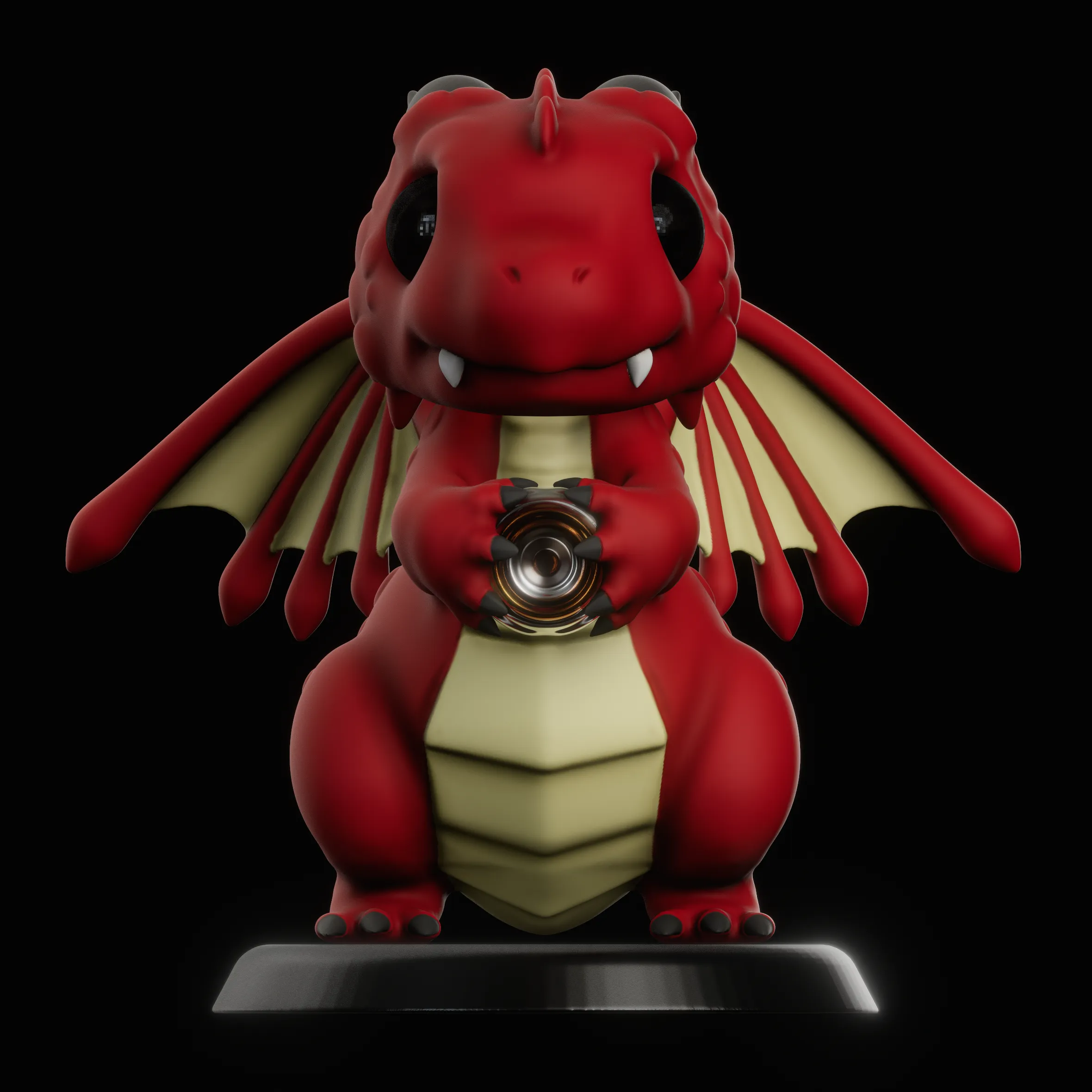 Characters & Creatures STL Download - Chibi Dragonby 3DeluxeDesigns