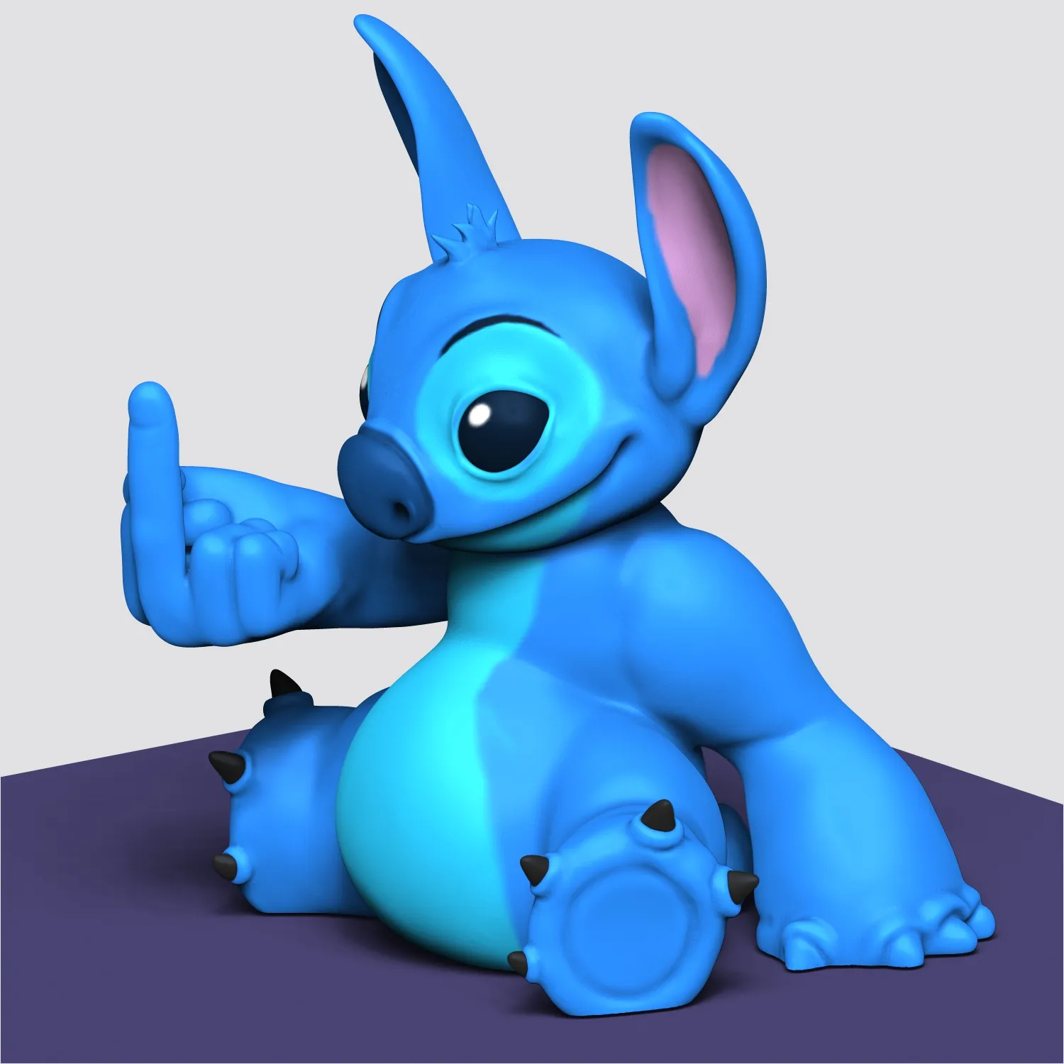 Other STL Download - Middle Finger Stitchby ArtistVN