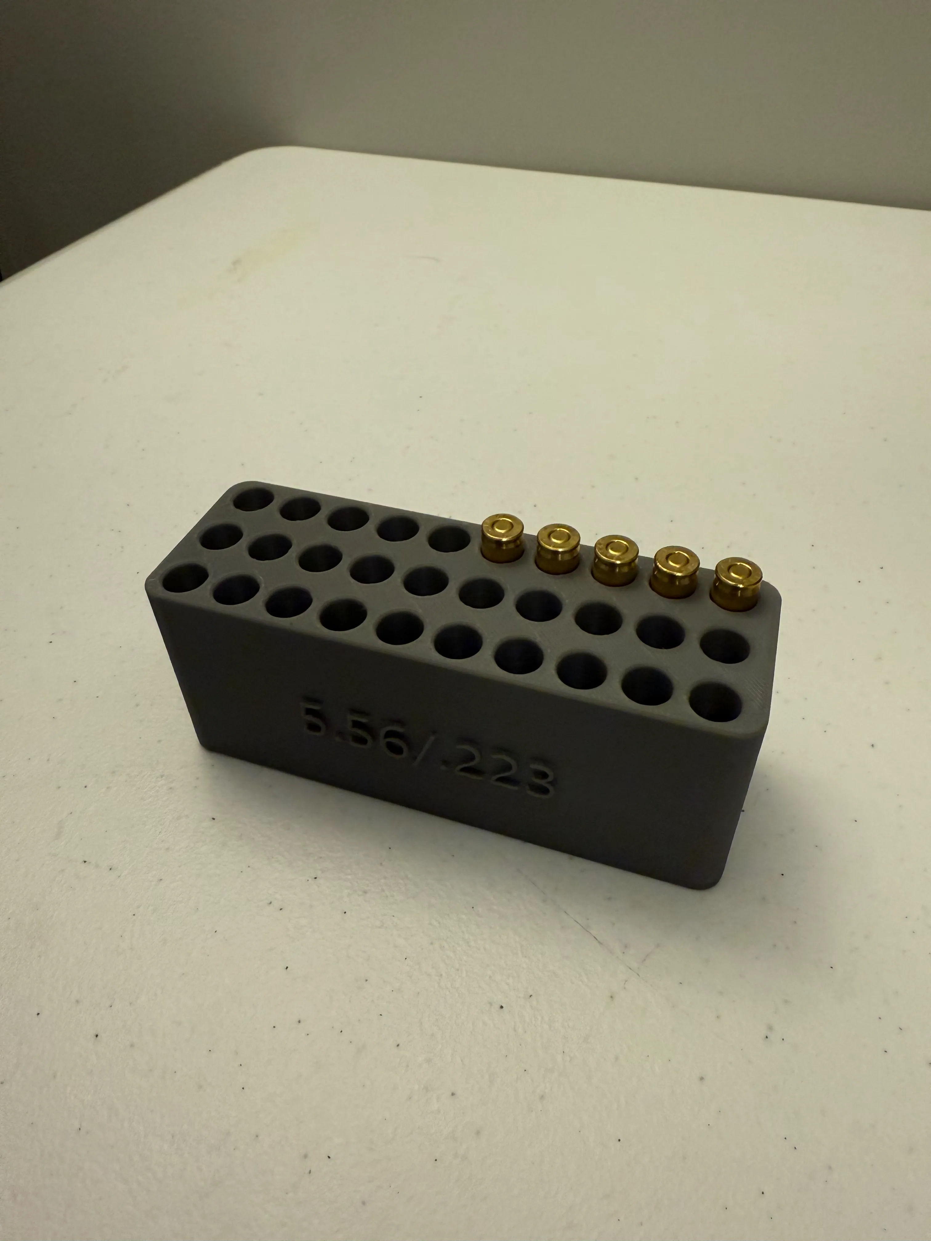 3D Printer Files | 3MF File | Bullet Stand for 5.56 NATO/.223 Remington ...