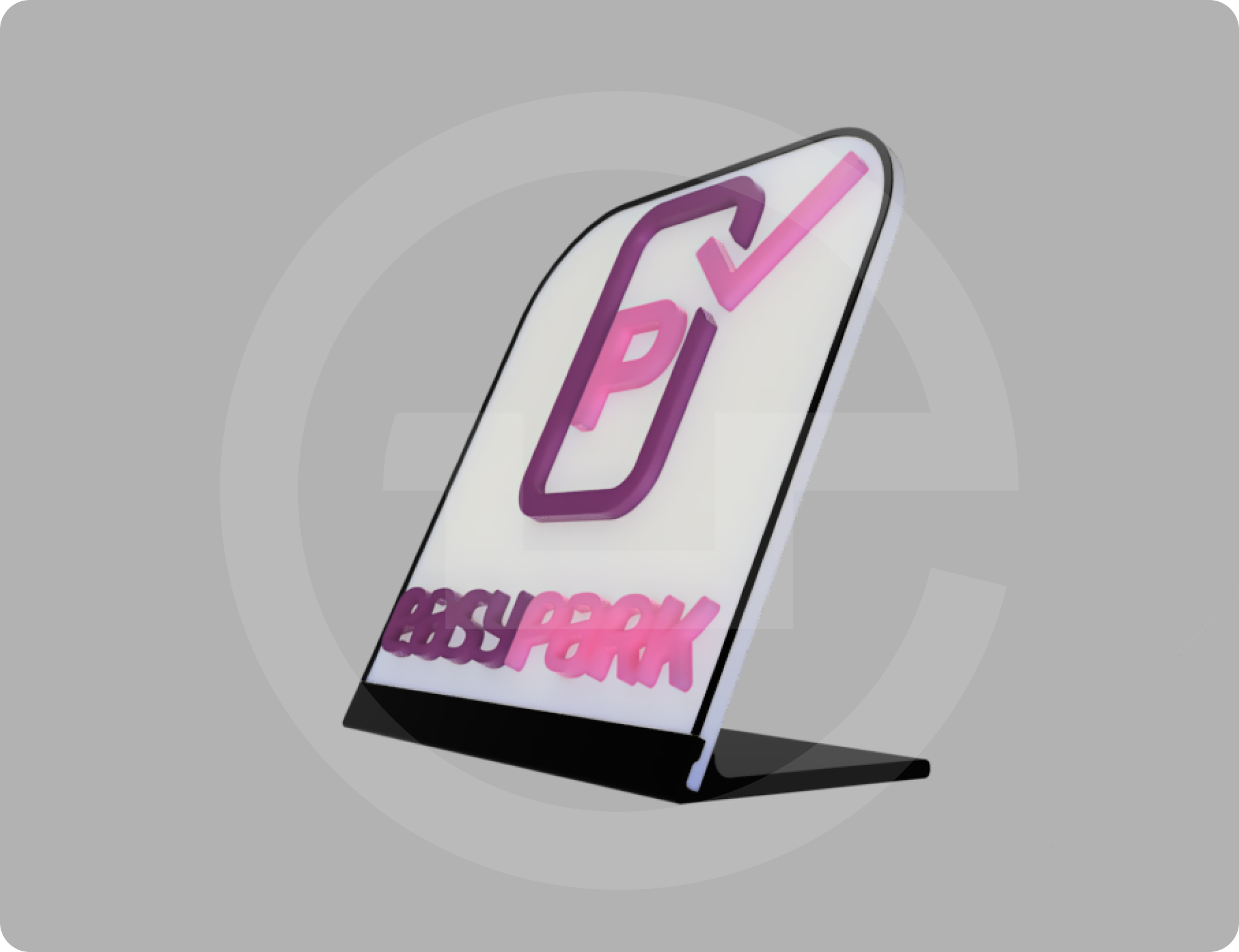 EasyPark car tag | 3D models download | Creality Cloud