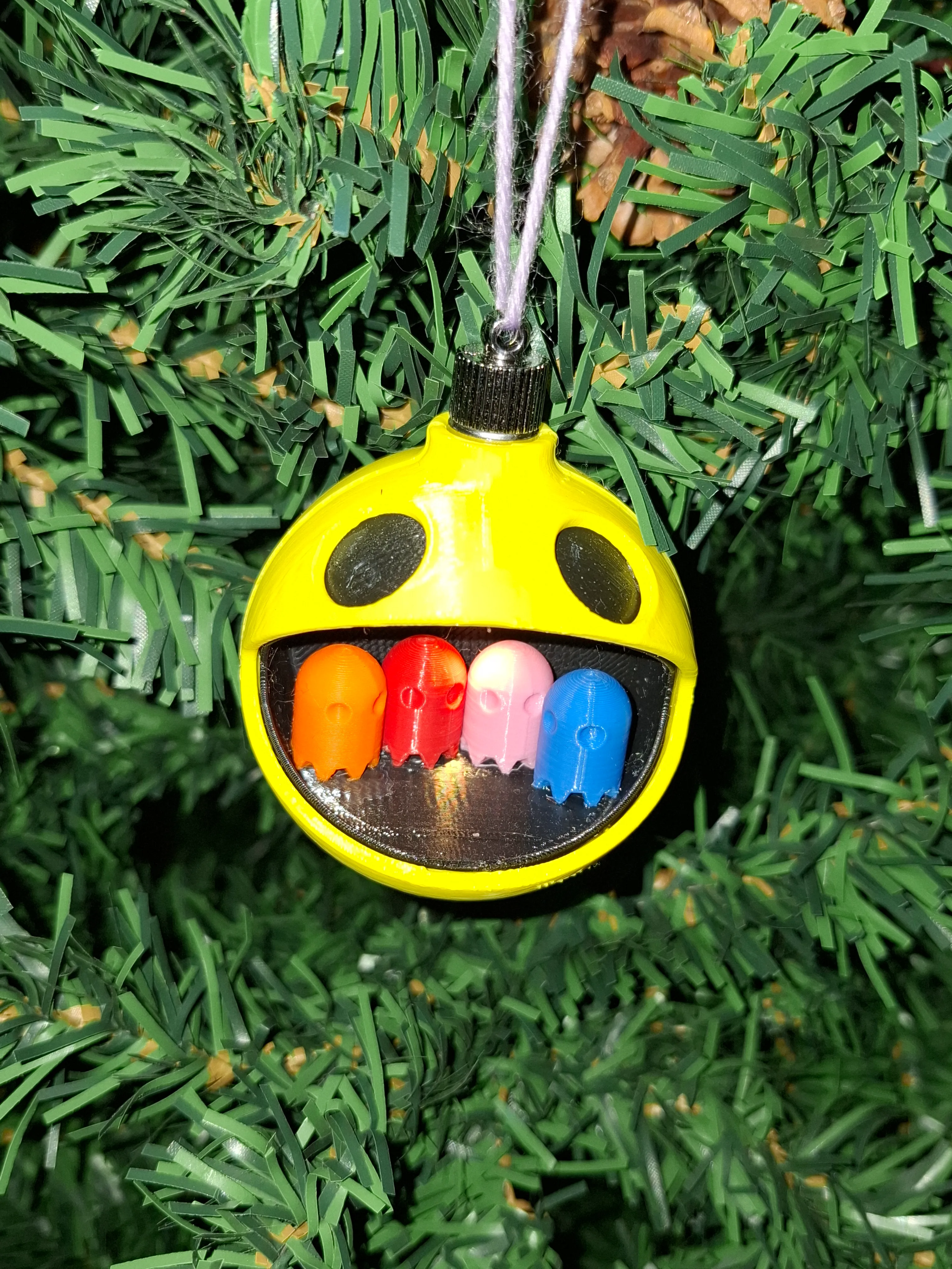 3D Printer Files | 3MF File | Boule de Noel Pacman | Creality Cloud