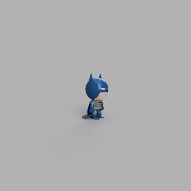 DC Comics Mini Batman / Blue and Gray Suit (Bruce Wayne) | 3D models ...