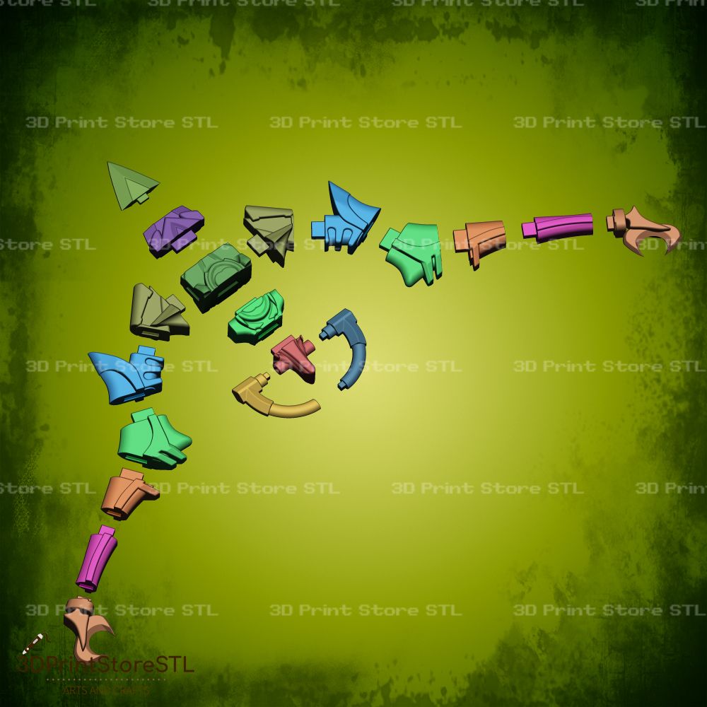 Io Light Bow Cosplay Paladins - STL File | 3D models download ...