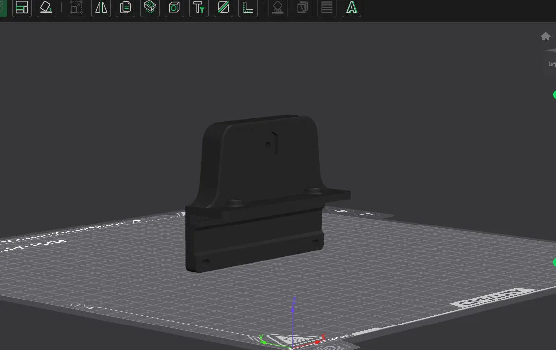 3Dプリンターデータ | 3MFファイルダウンロード | Ender 3 V3 Plus top mount spool holder and ...