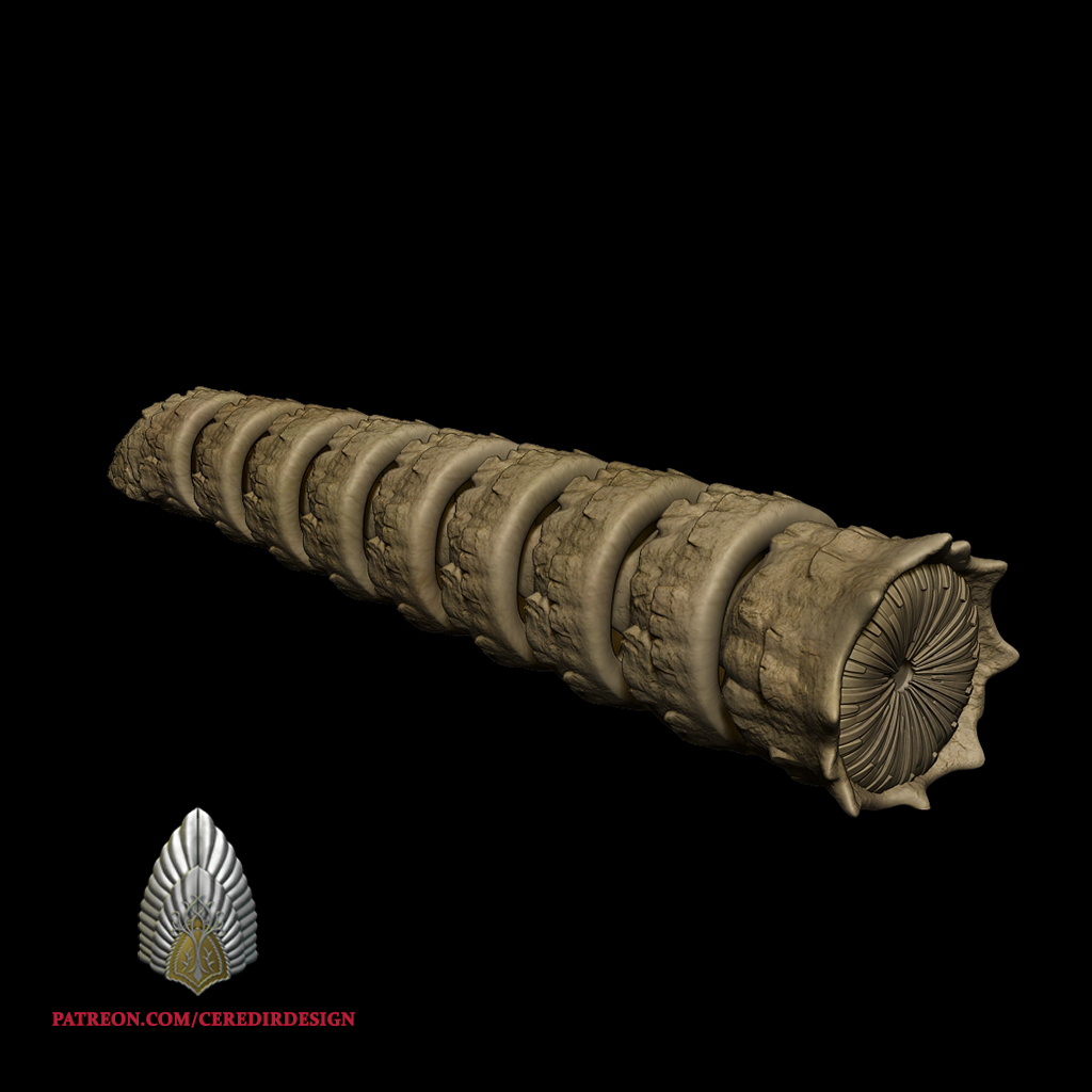 Dune Sandworm Articulating 3d digital download | 3D models download ...