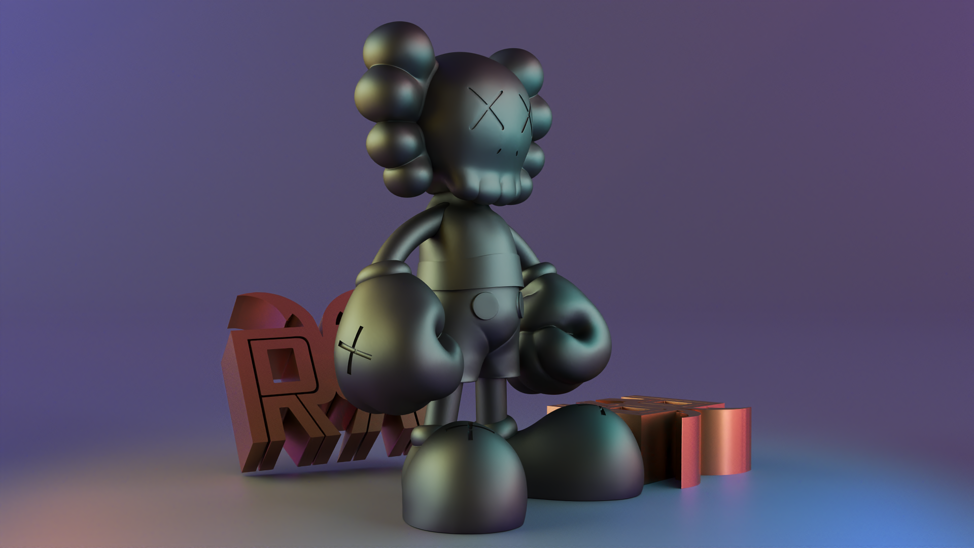 best kaws stute | 3D models download | Creality Cloud