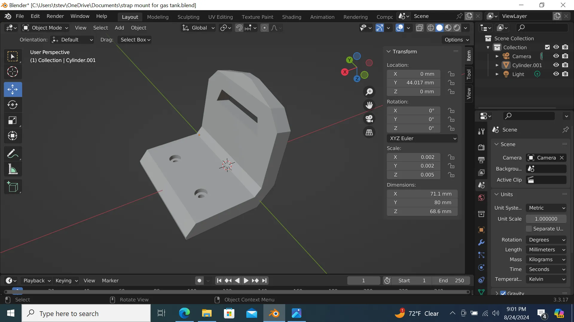 rachet kayiş montaji gaz deposu montaji | 3D modeller indir | Creality ...