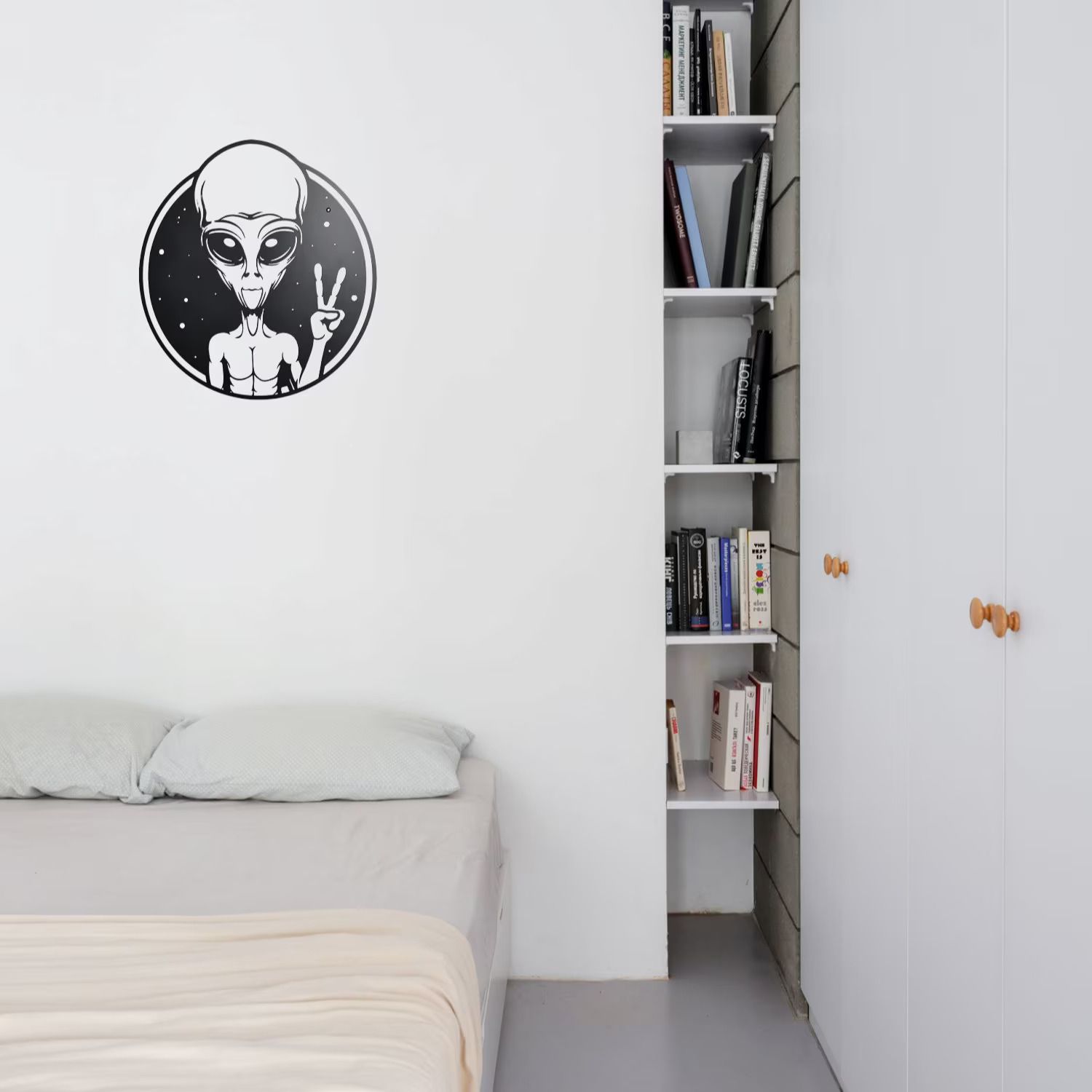 Alien wall art decor | 3D models download | Creality Cloud