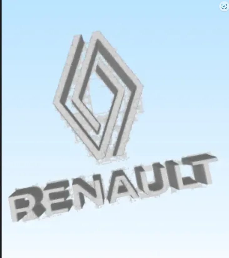 gratuita Badges & Coins STL Descarga - logos renault - Printek3D