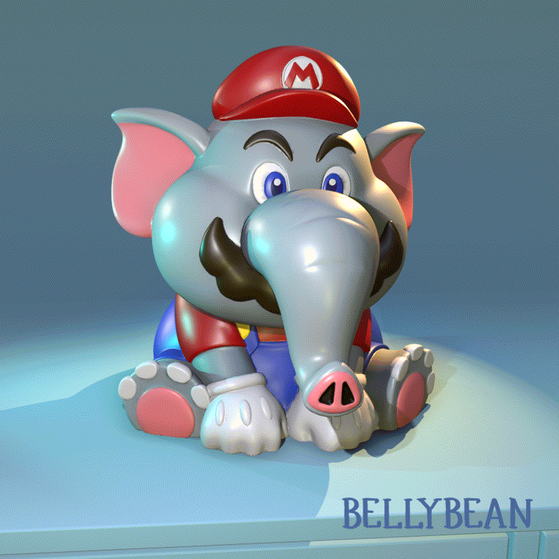 Mario Wonder Figure FAN ART | 3D models download | Creality Cloud
