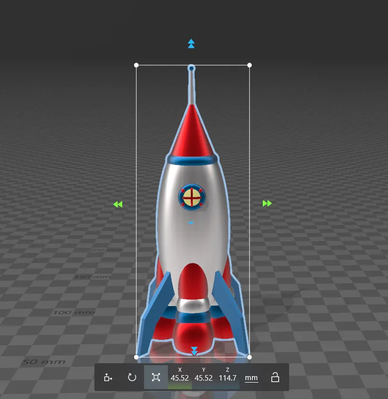 Simple rocket | 3D models download | Creality Cloud