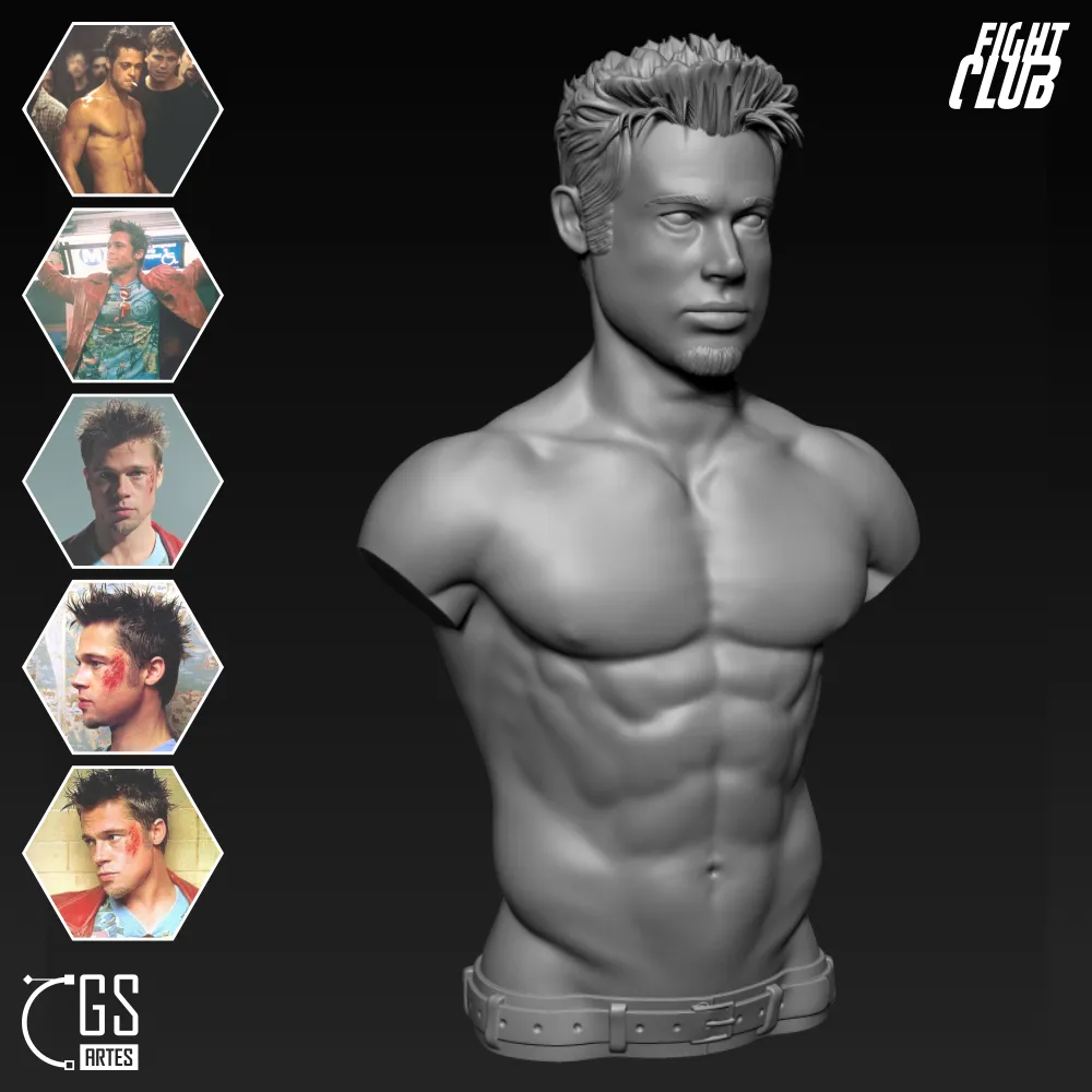 TYLER DURDEN - FIGHT CLUB | 3D models download | Creality Cloud
