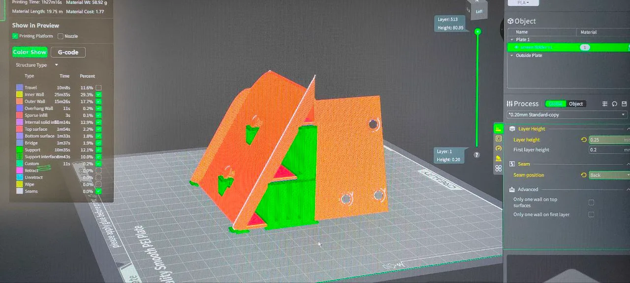 3D Printer Files | 3MF File | Nebula pad mounting bracket for ender 3 ...