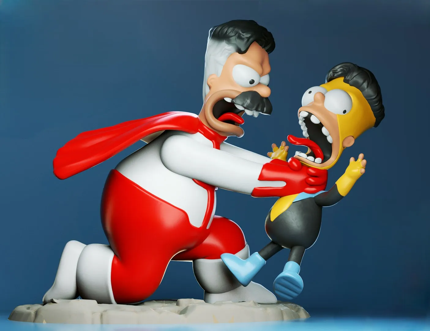 Characters & Creatures STL Descarga - Chibi Comedic Duo – STL ...