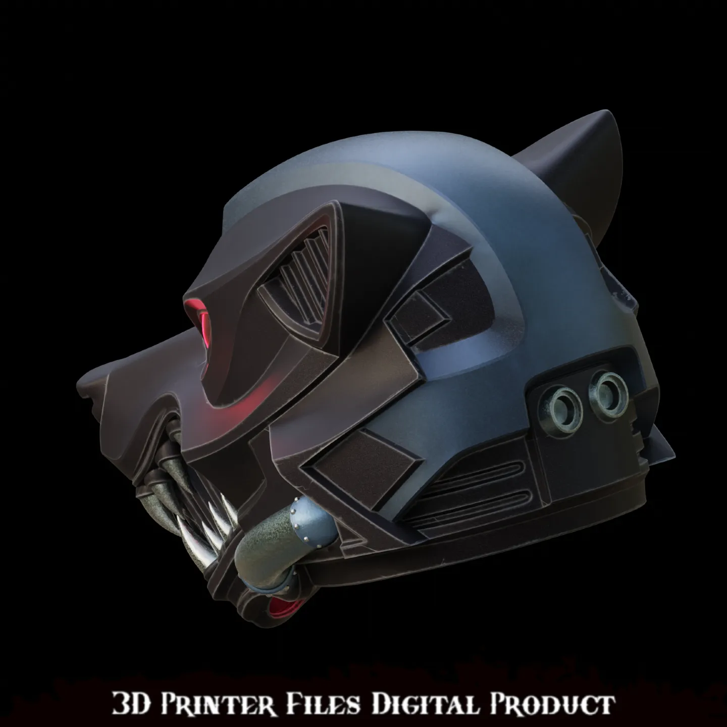 Cosplay STL Download - Si Fi Space Wolf Wearable Cosplay Helmetby ...