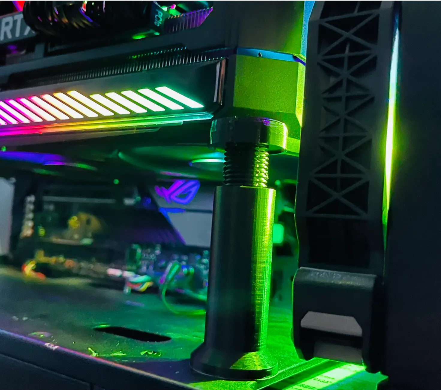 Other STL Download - Adjustable GPU supportby iDesignUnique