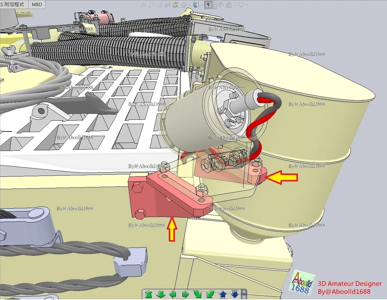 Vehicles & Machinery STL Download - Tiger Tank Brackets at the rear ...
