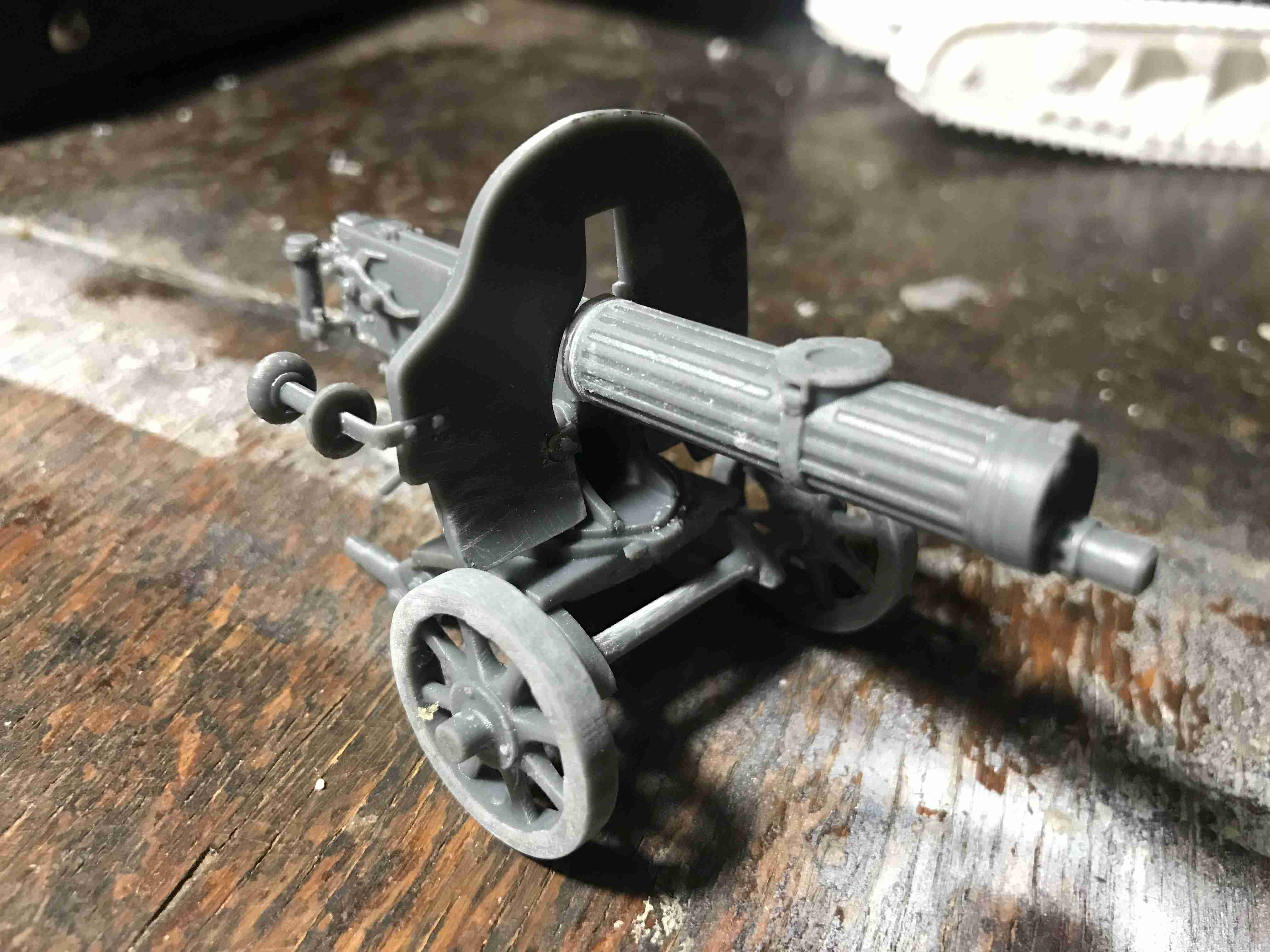 Maxim Machine Gun 54mm | 3D models download | Creality Cloud