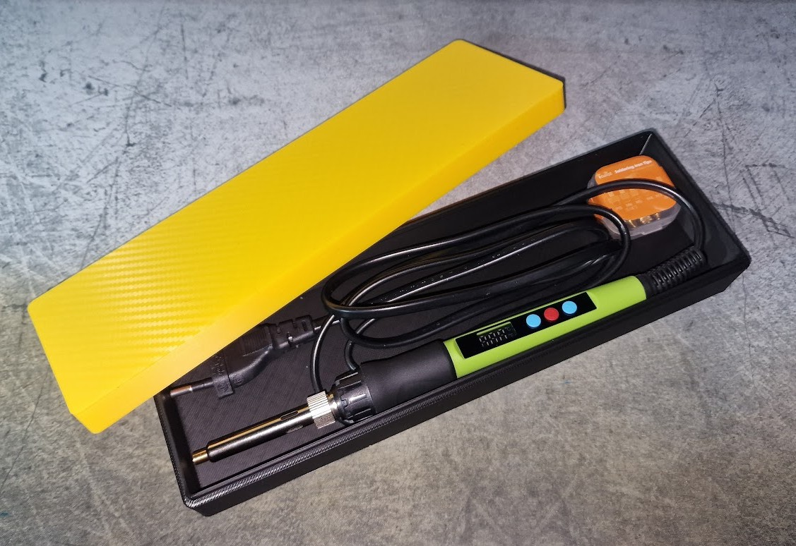 Soldering Iron, Storing Paint Brushes, etc. Tool Box | 3D models ...