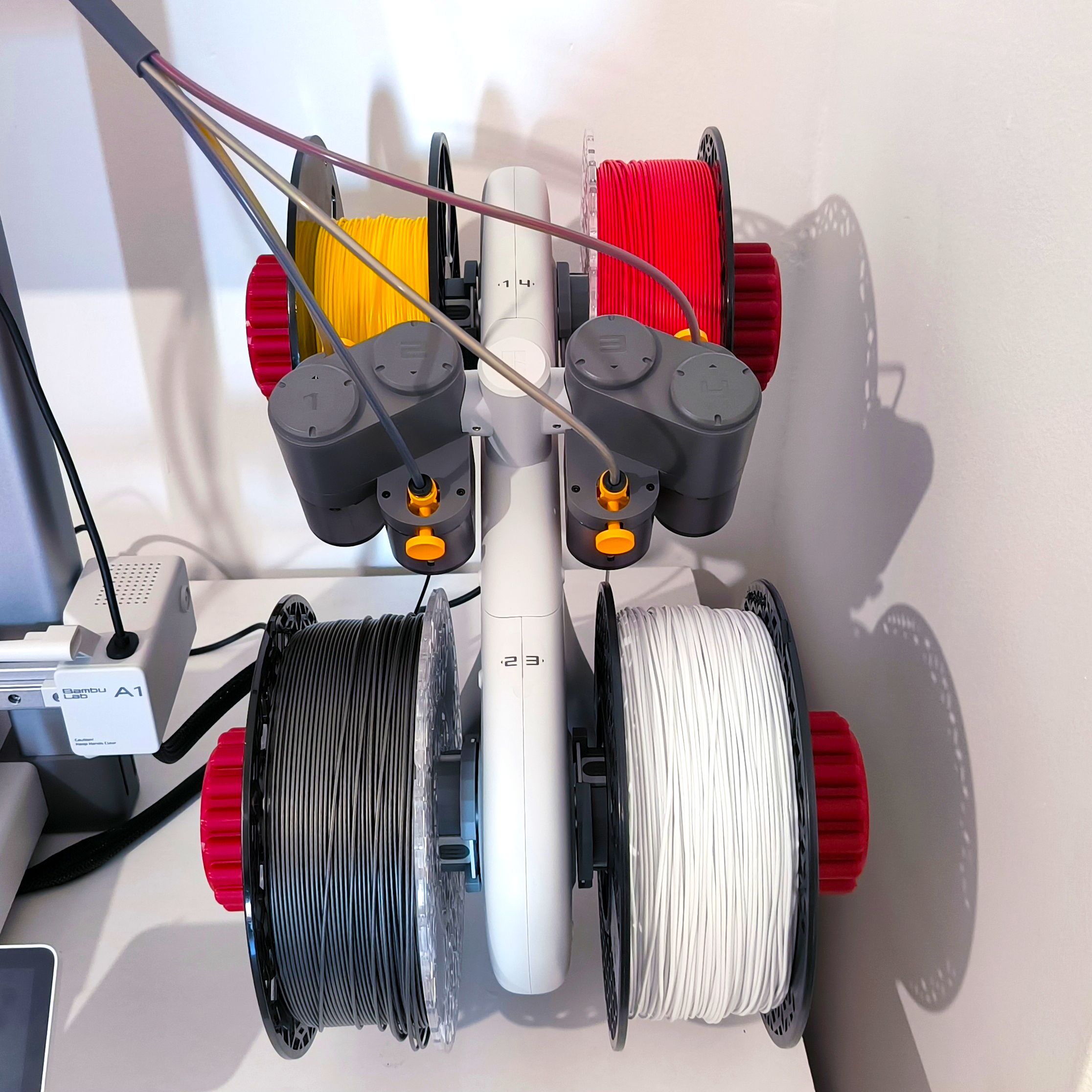 BAMBU LAB A1/A1 MINI AMS SPOOL LOCK | 3D models download | Creality Cloud