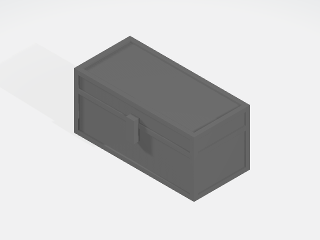 Minecraft Working Double Chest | 3D models download | Creality Cloud