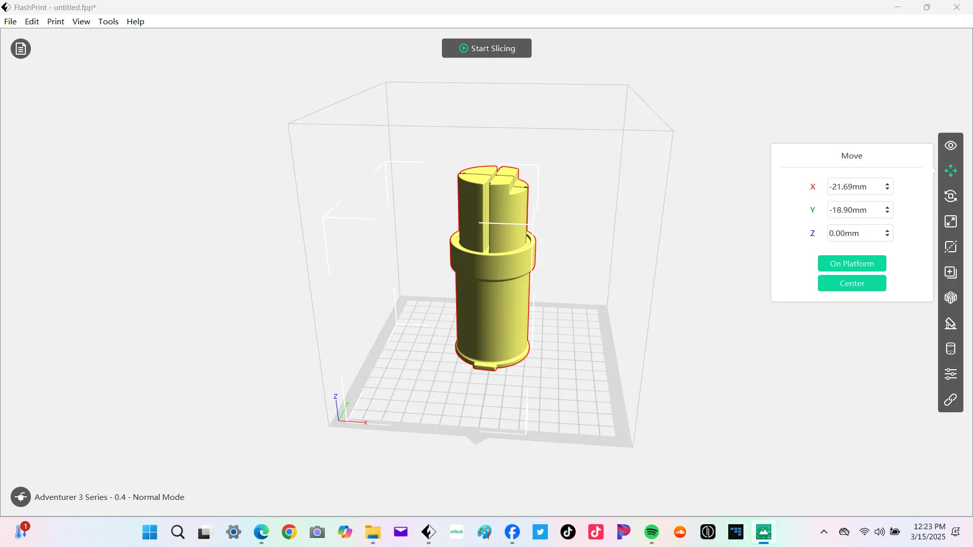 3D Printer Files | 3MF File | Adventure 3-4 Spool Extension | Creality ...