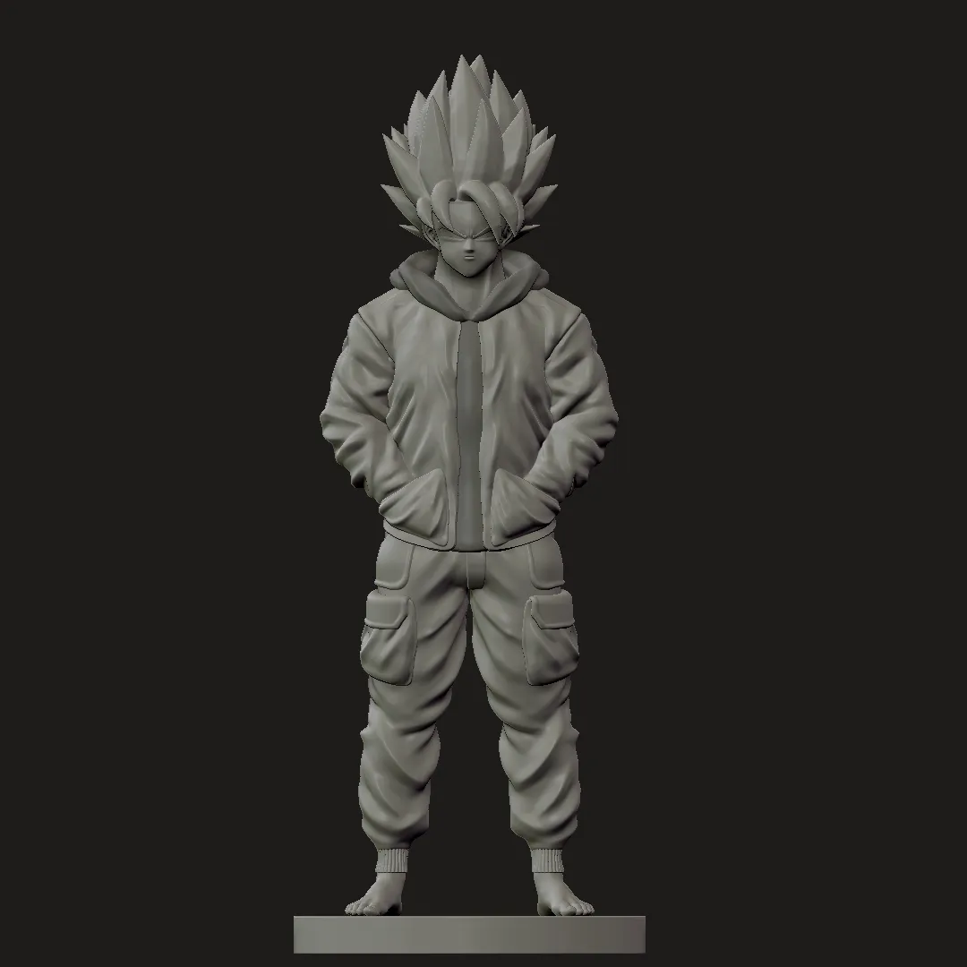 Characters & Creatures STL Download - GOKU STREETby MirDraft