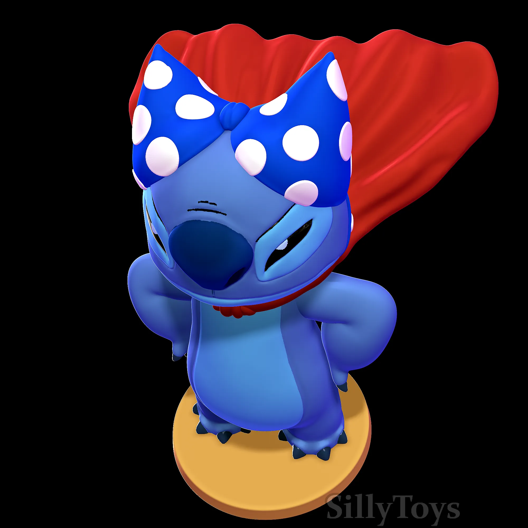 Characters & Creatures STL Download - SuperHero Stitch - Lilo and ...