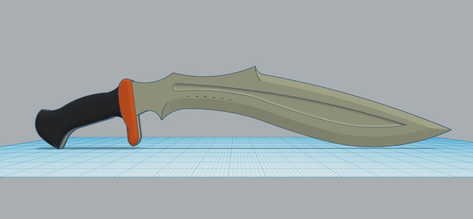Free Vehicles & Machinery STL Download - 21 Inch Modern Machete ...