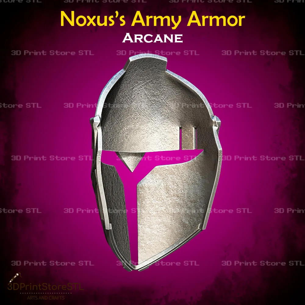 Cosplay STL Download - Noxus Army Armor Cosplay Arcane - STL Fileby 3D ...